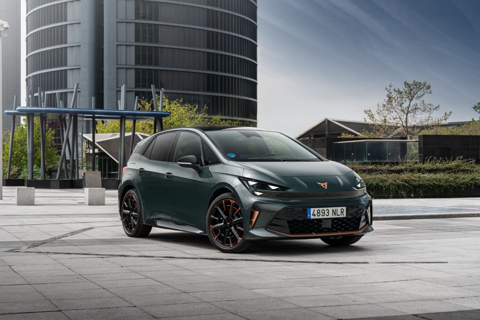 Elegantes Cupra Auto Elektro Bildnull
